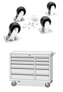 Gang Box Casters (GB) - Revvo Caster